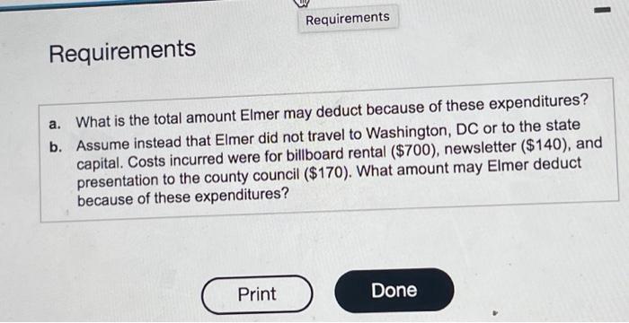 Elmer, LLP owns several apartment complexes and | Chegg.com