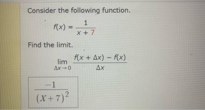 Solved Consider the following function. f(x)=5x+3 Find the | Chegg.com