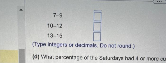 Solved (a) Are these data discrete or continuous? Explain. | Chegg.com
