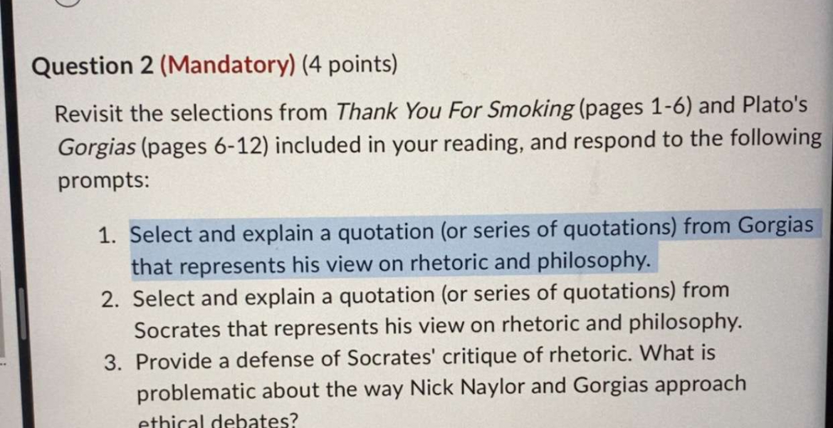 Solved Question 2 (Mandatory) (4 ﻿points)Revisit the | Chegg.com