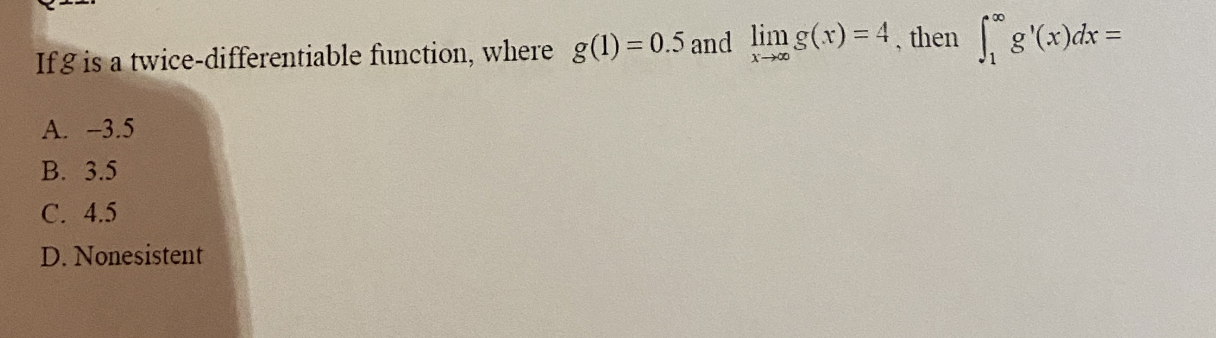 Solved If g ﻿is a twice-differentiable function, where | Chegg.com