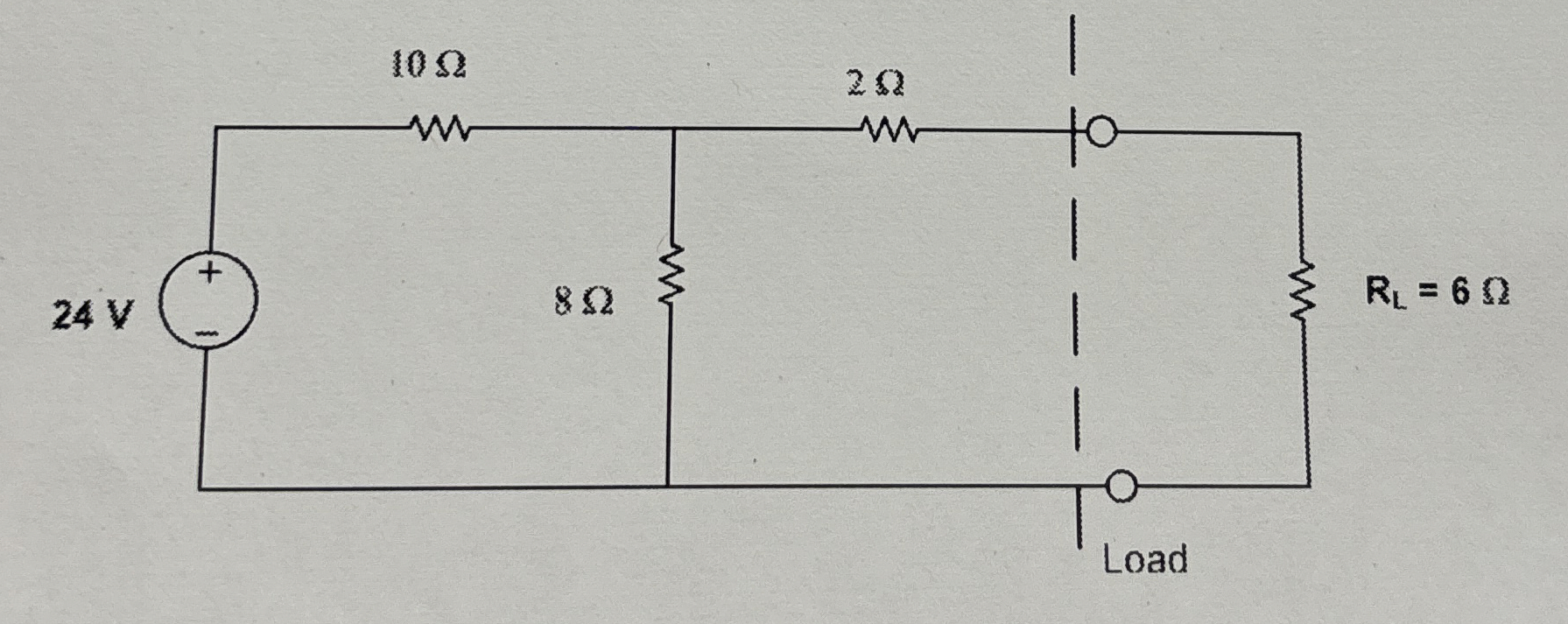 Solved a) ﻿Determine the open circuit voltage, Voc for load | Chegg.com