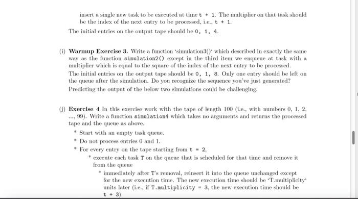 Solved * After executing S and removing it from the queue, | Chegg.com