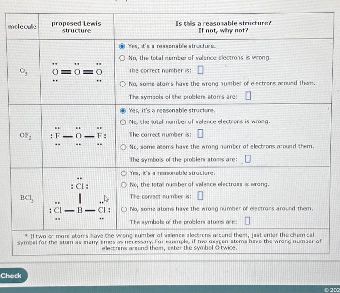 Solved \begin{tabular}{|c|c|c|c|} \hline molecule & | Chegg.com
