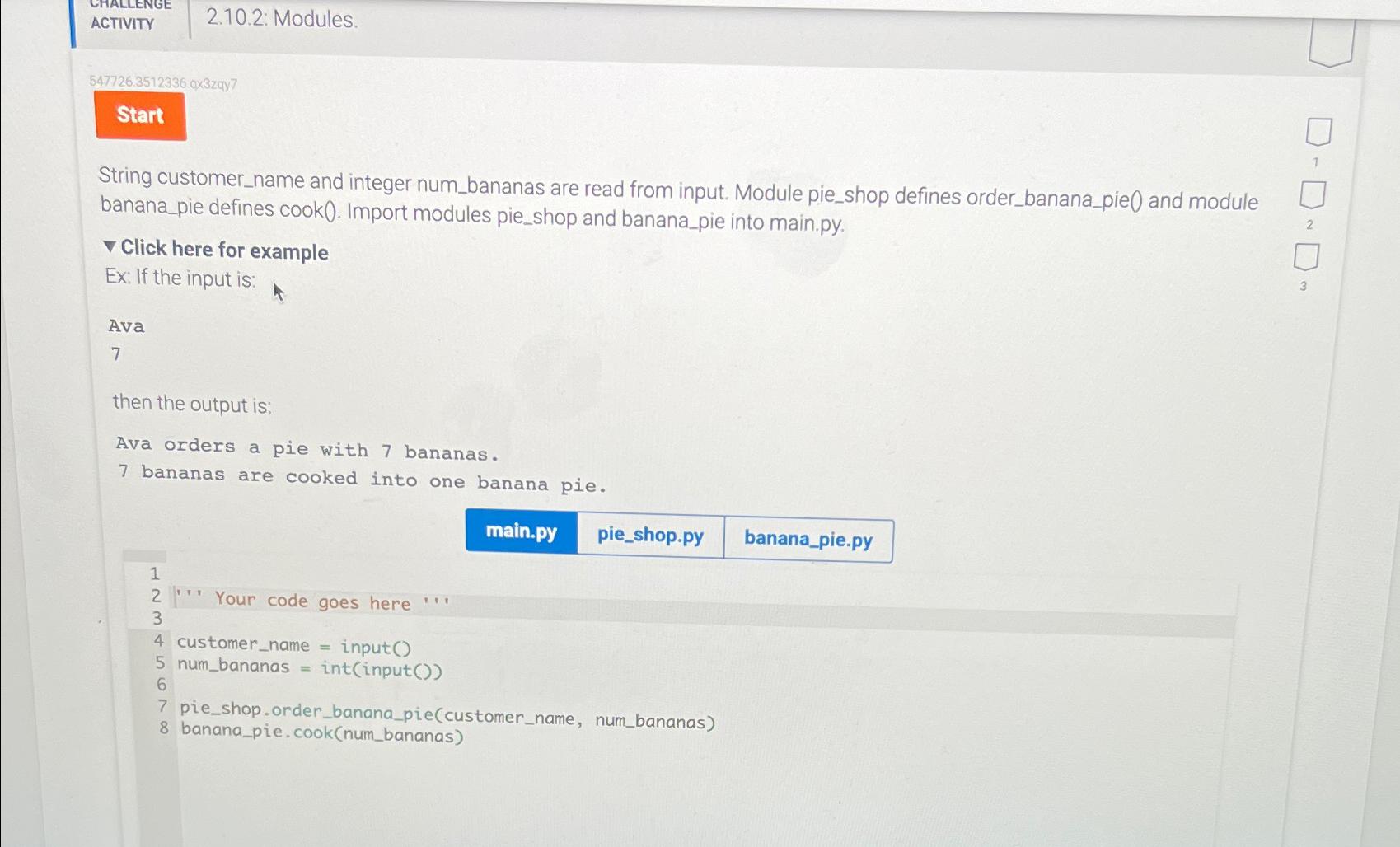 Solved ACTIVITY2.10.2: Modules.547726.3512336.0×3zqy7String | Chegg.com