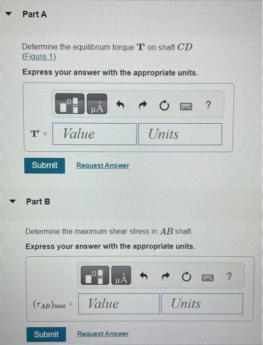 Solved First picture is the motor for parts A, B and C | Chegg.com