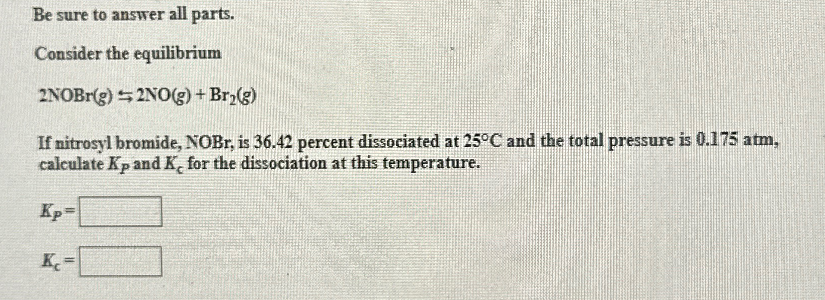 Solved Be sure to answer all parts.Consider the | Chegg.com