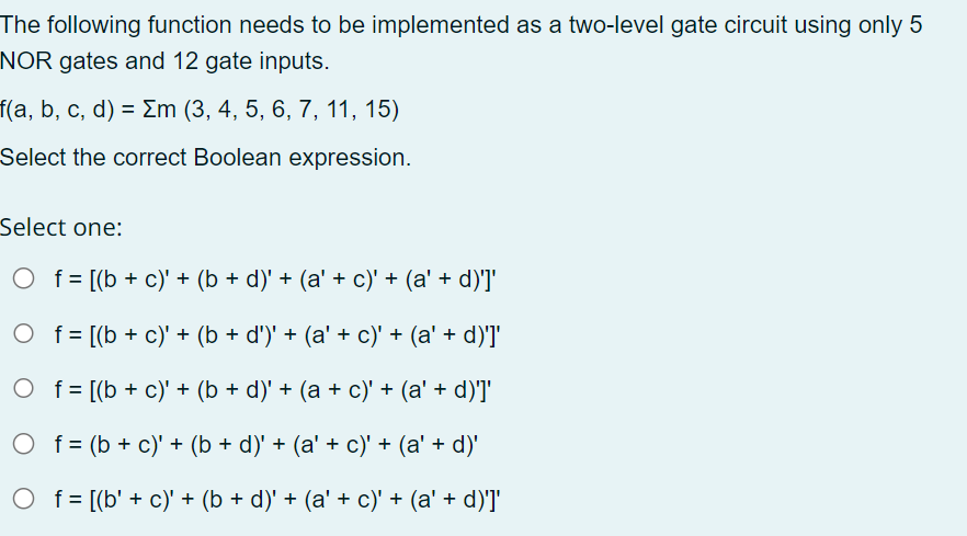 Solved The following function needs to be implemented as a | Chegg.com