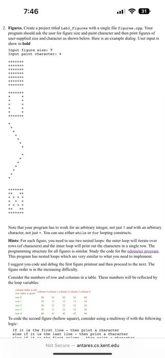 Solved Nese shat your program has to acek for an arbitrary | Chegg.com