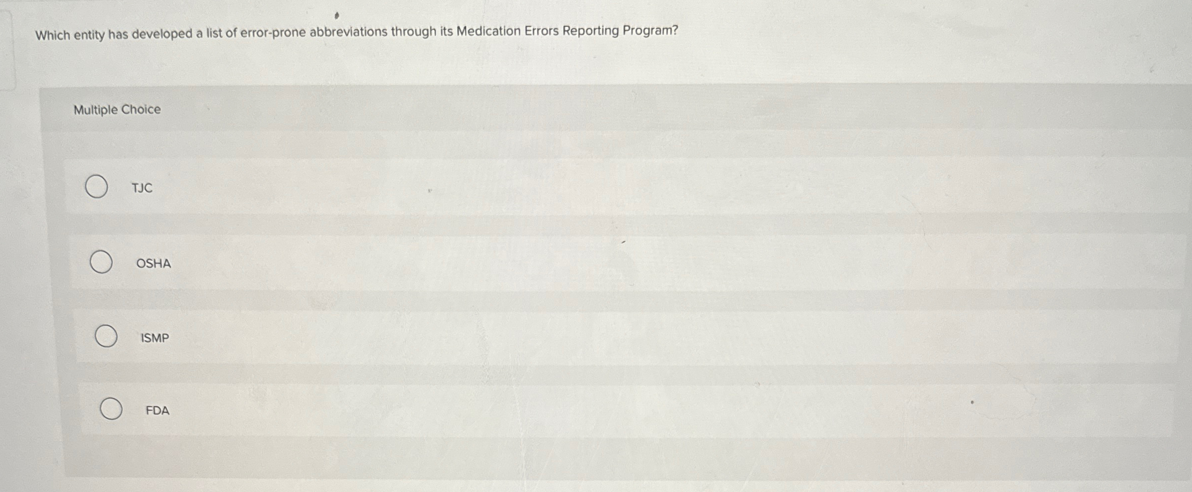 Solved Which entity has developed a list of error-prone | Chegg.com