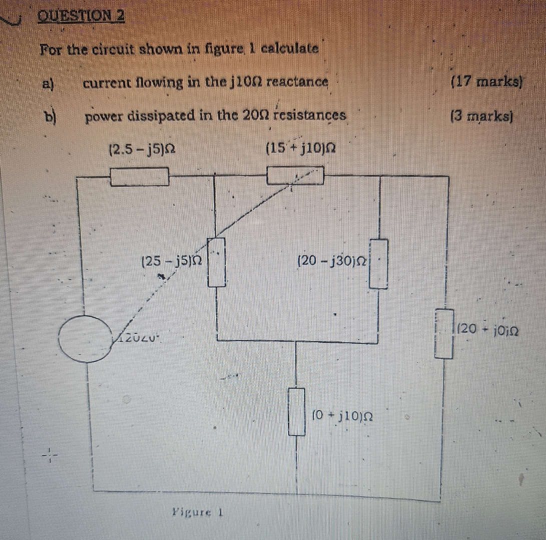 Solved OUESTION 2For the circuit shown in figure 1 | Chegg.com