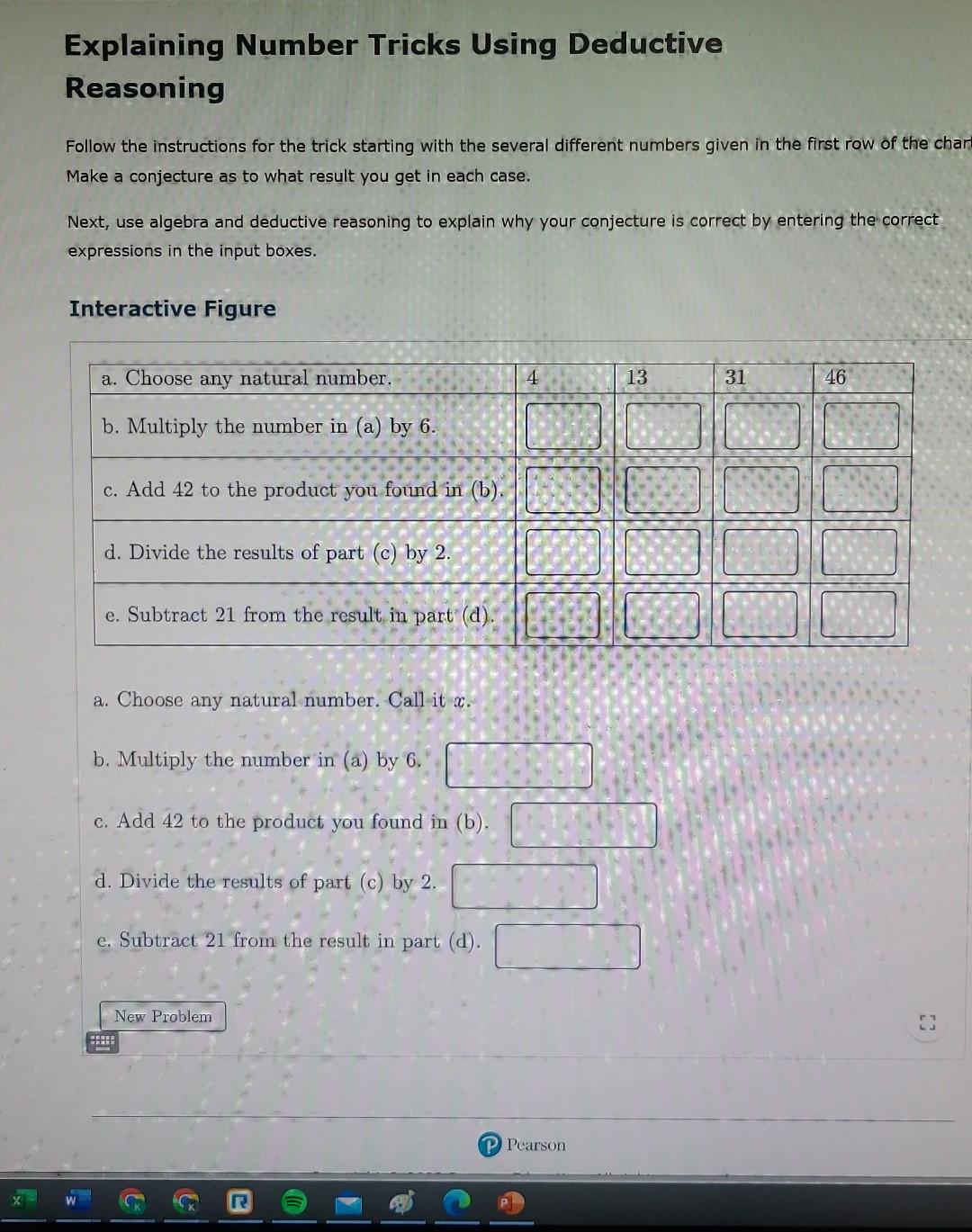 Solved Explaining Number Tricks Using Deductive Reasoning | Chegg.com