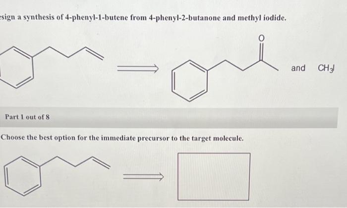 Solved sign a synthesis of 4-phenyl-1-butene from | Chegg.com