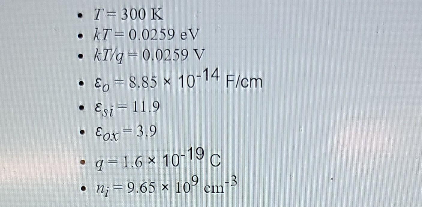 Solved Determine the saturation drain current, IDsat in | Chegg.com