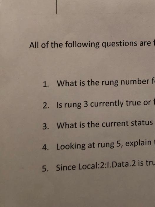 All of the following questions are 1. What is the | Chegg.com