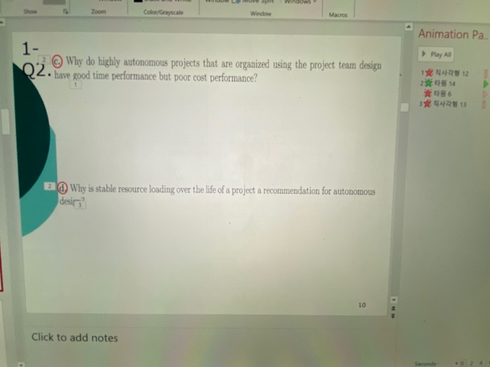 Solved Windows Zoom Color/Grayscale Window Macros Animation | Chegg.com