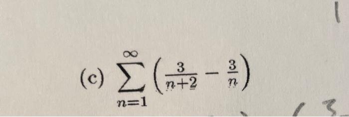 Solved state the associated sequence of partial sums; find a | Chegg.com
