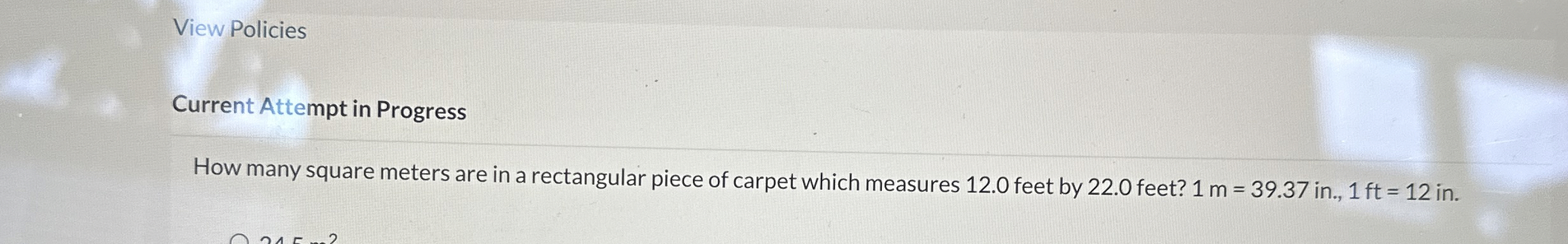 Solved View PoliciesCurrent Attempt in ProgressHow many | Chegg.com