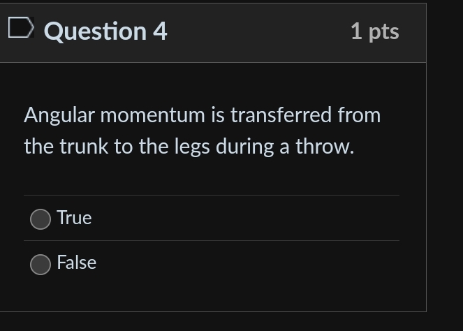 Solved Question 41 ﻿ptsAngular momentum is transferred from | Chegg.com