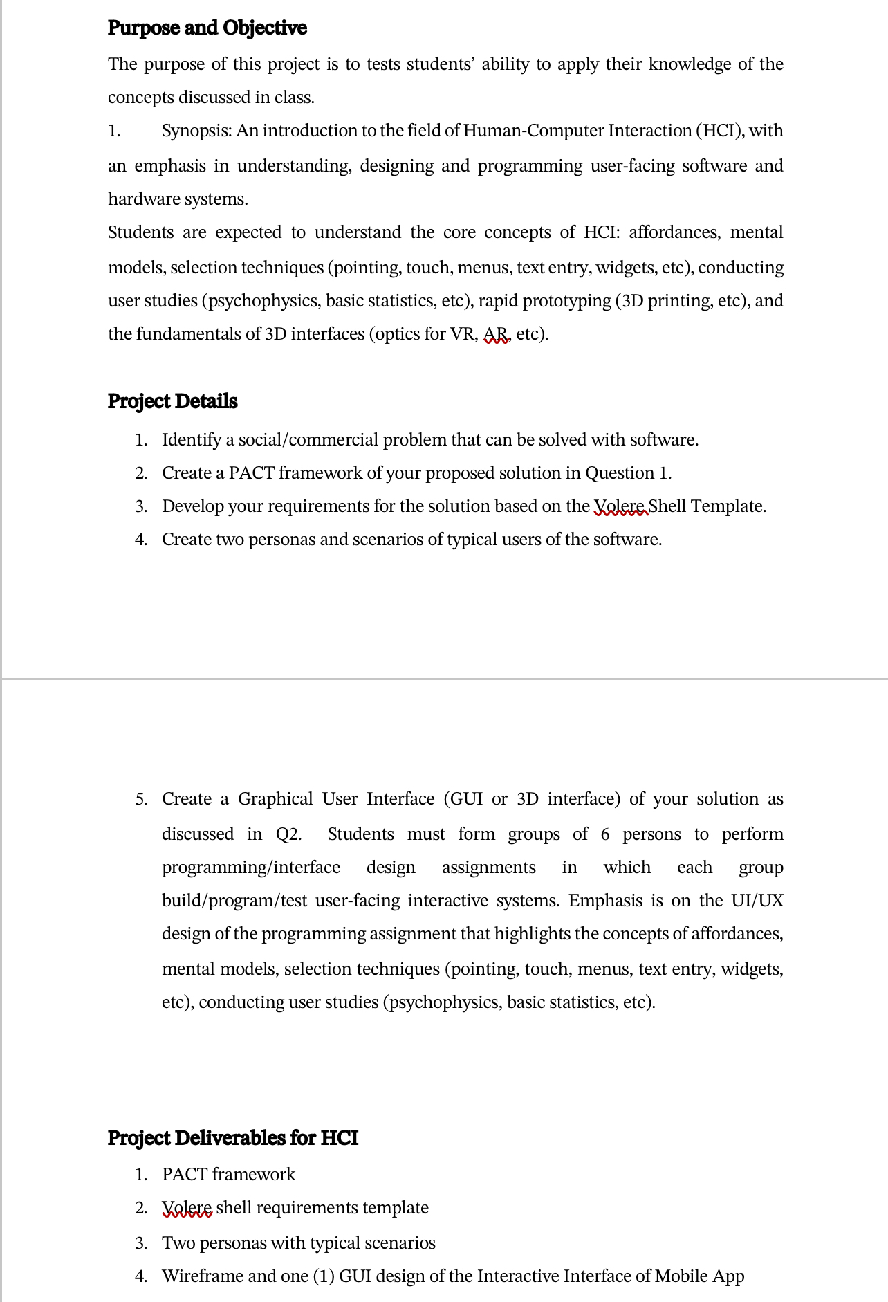 Solved Purpose and ObjectiveThe purpose of this project is | Chegg.com