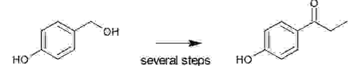 Solved Starting with 4-(hydroxymethyl)phenol, ﻿give a | Chegg.com