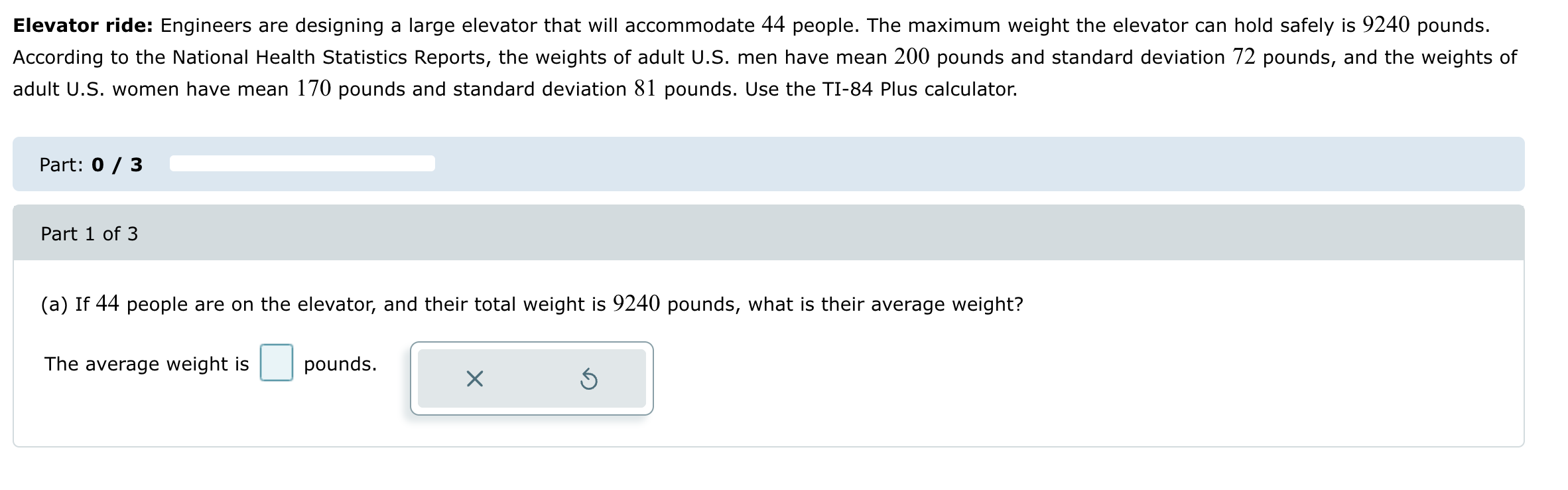 Solved Elevator ride: Engineers are designing a large | Chegg.com