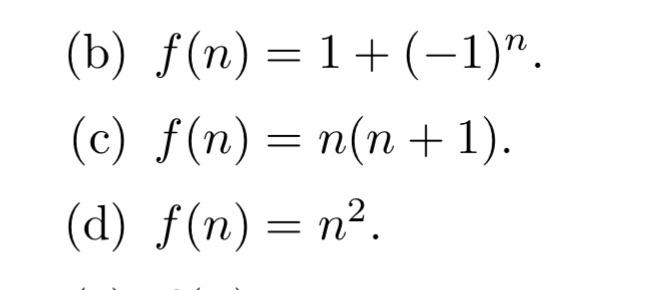 Solved Give a recursive definition of the function f(n) over | Chegg.com