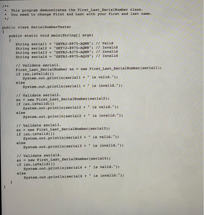 Solved In this project you will need to write a java class: | Chegg.com