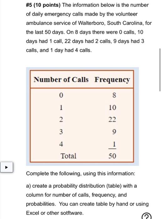 Solved #1 (5 points) Calculate the mean and variance of the | Chegg.com