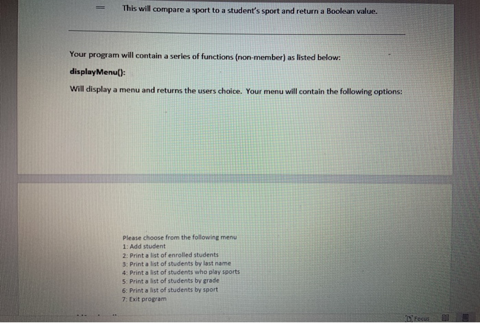 Solved Note: ALL input must be validated (except string | Chegg.com
