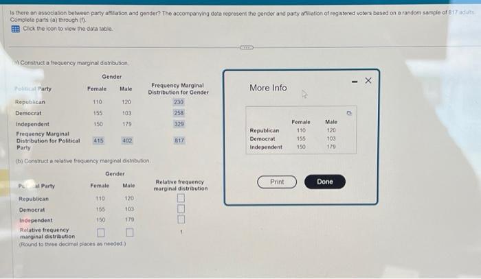 Solved Complete parts (a) through if). Click the icon to | Chegg.com