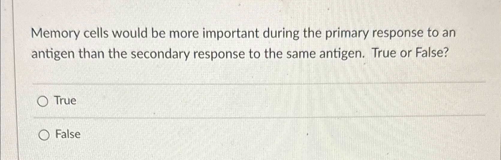 Solved Memory cells would be more important during the | Chegg.com
