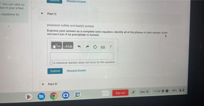 Solved u can click on in your etext. lations for Part G | Chegg.com