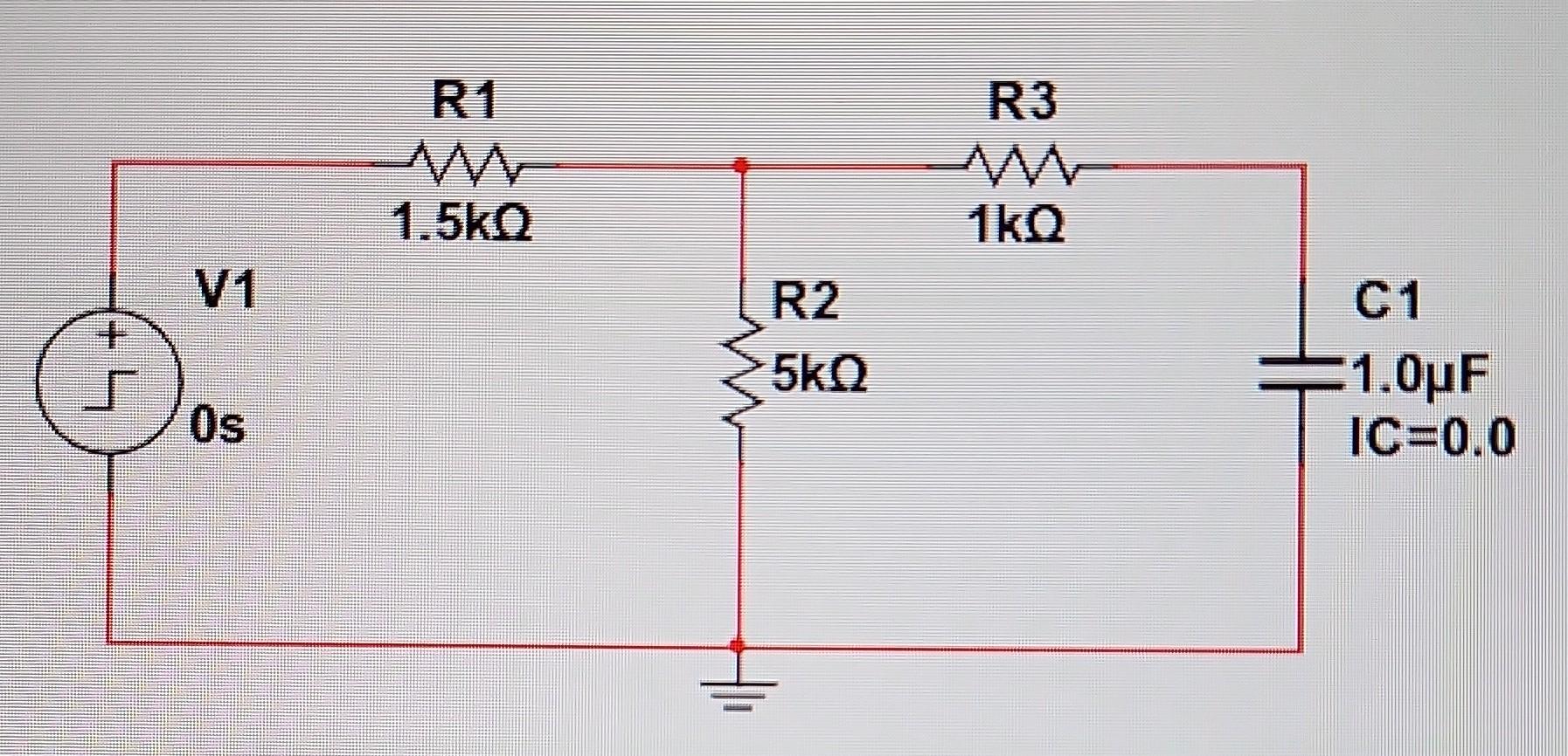 Solved Determine the capacitor voltage for the circuit using | Chegg.com