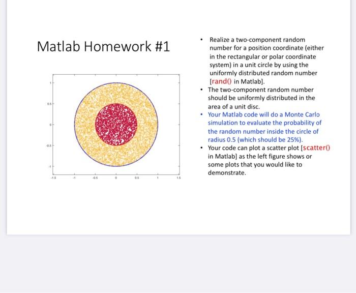 Solved Matlab HomeWork in the rectangular or polar | Chegg.com