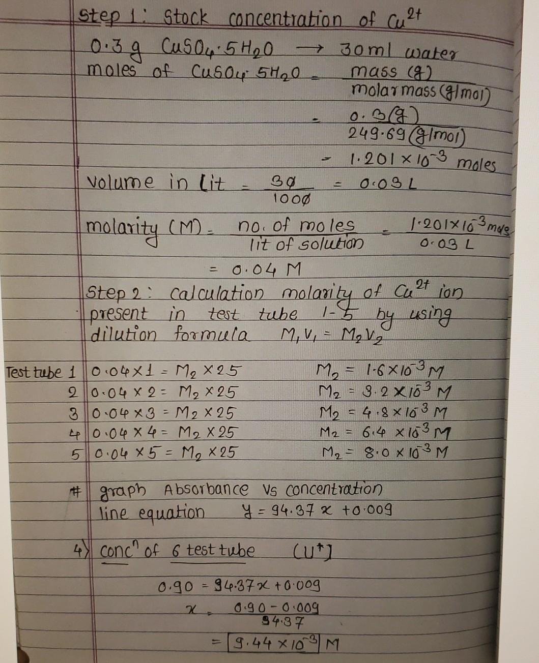 Solved Colorimetric methods of analysis are commonly | Chegg.com