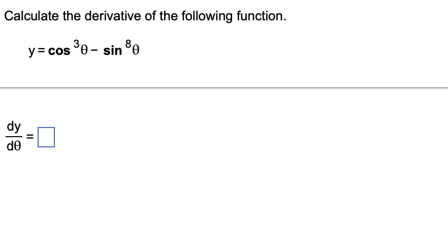 Solved Find and simplify the derivative of the following | Chegg.com