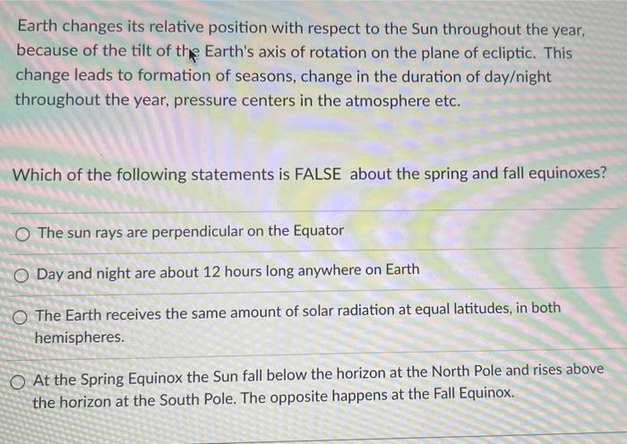 Solved "Noon" is the time of the day when the sun is highest | Chegg.com