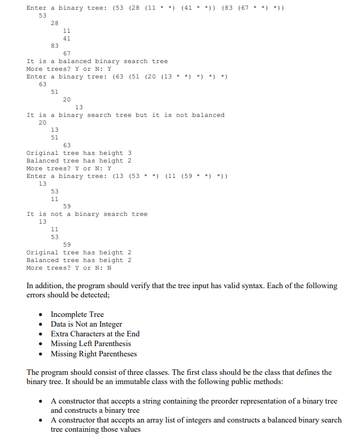 Solved Java code only pleaseThe third programming project | Chegg.com