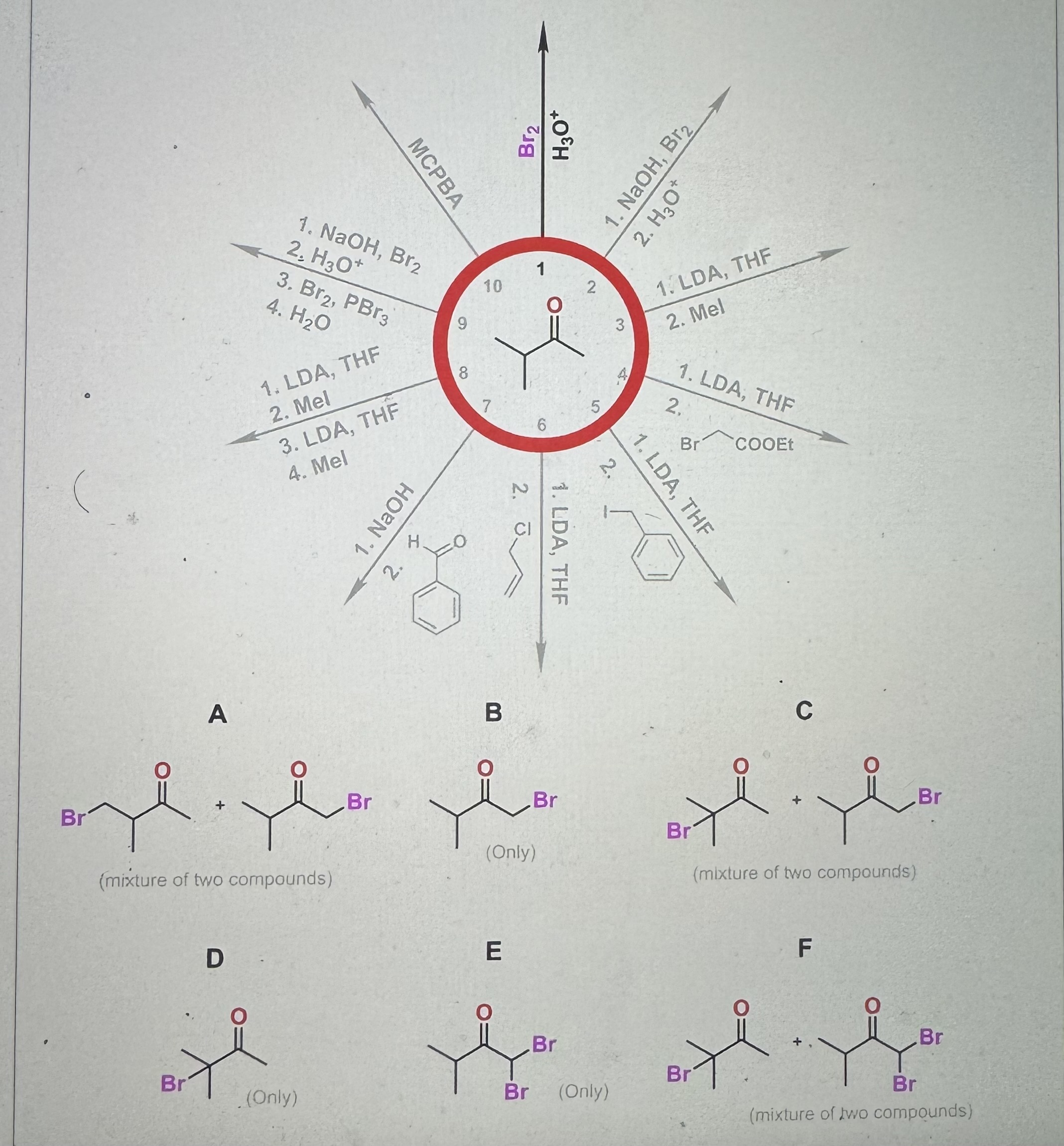 Solved Please predict the products for each of the following | Chegg.com