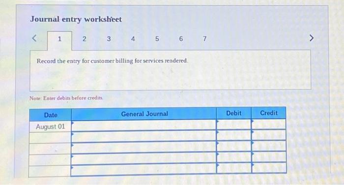 Solved Journal entry worksheet Record the entry for customer | Chegg.com