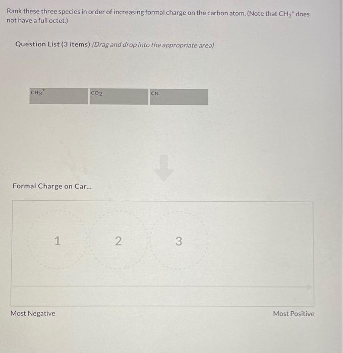 Solved Formal charges help us torecognize the stability and | Chegg.com