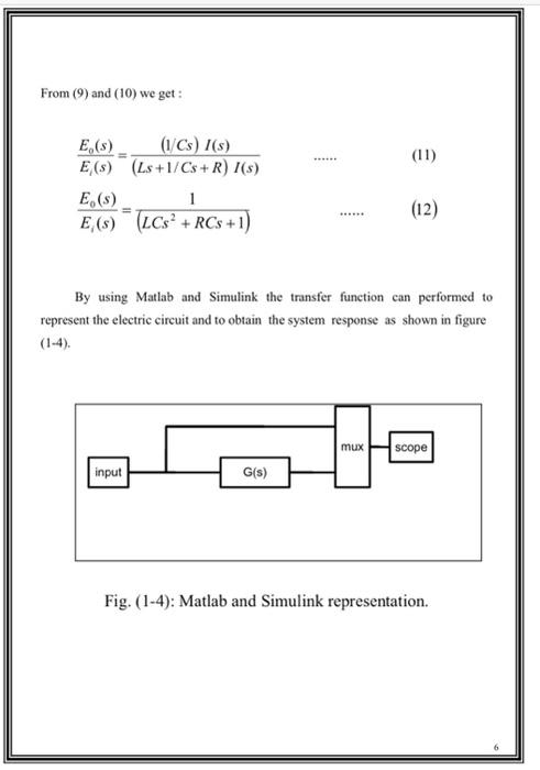 Mathematical Model Response Object 1-To leam how to | Chegg.com