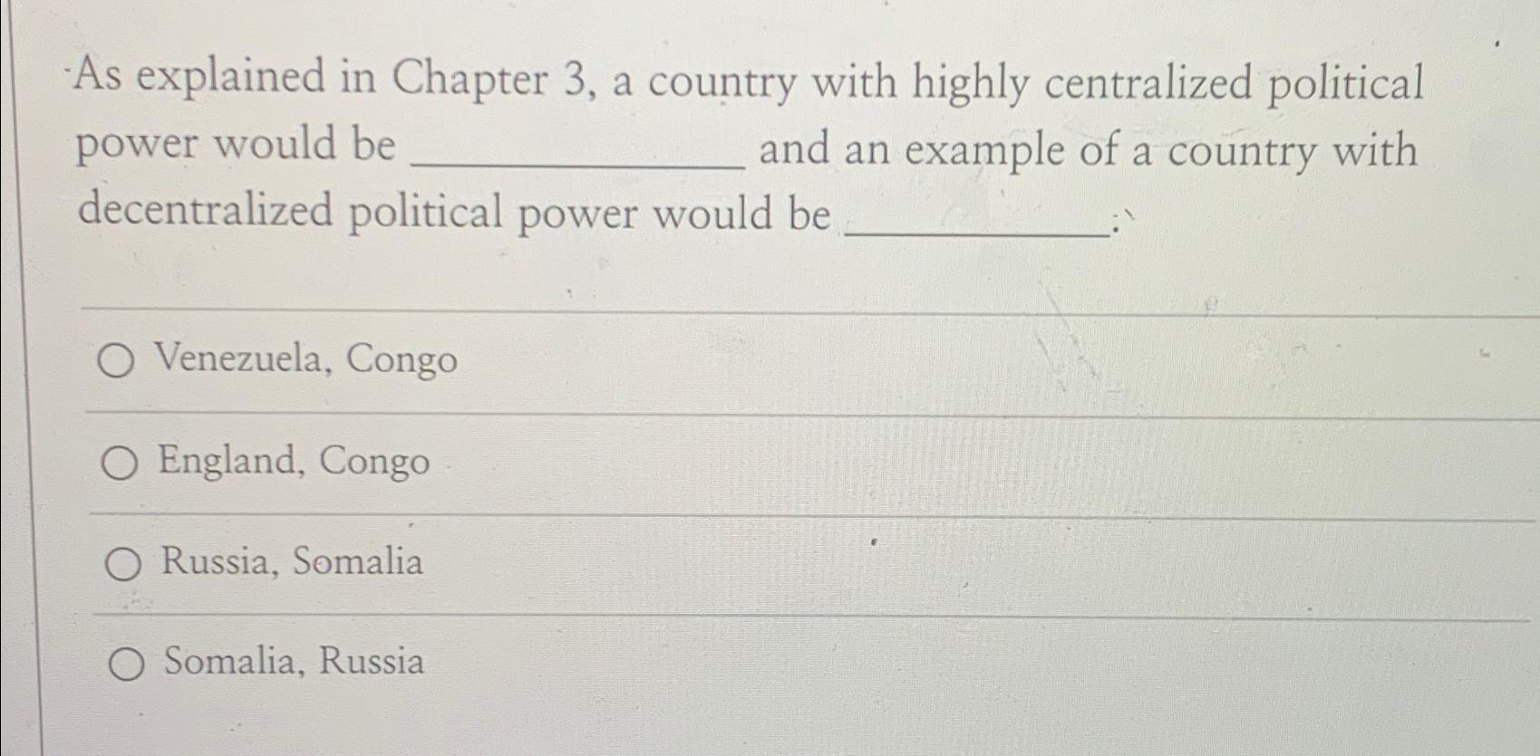 Solved -As explained in Chapter 3, ﻿a country with highly | Chegg.com