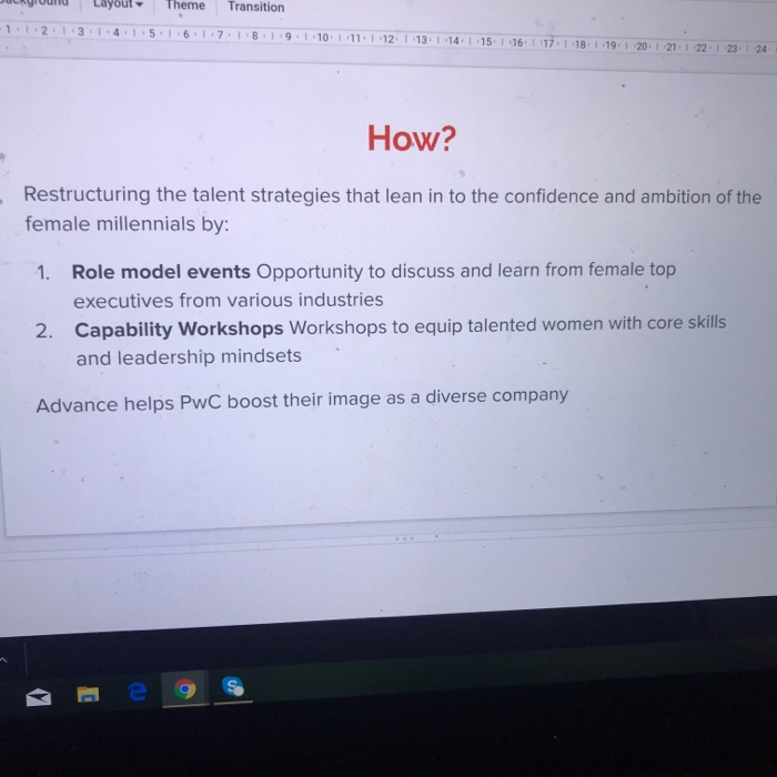 Solved What are the strategies of PwC on their talent | Chegg.com