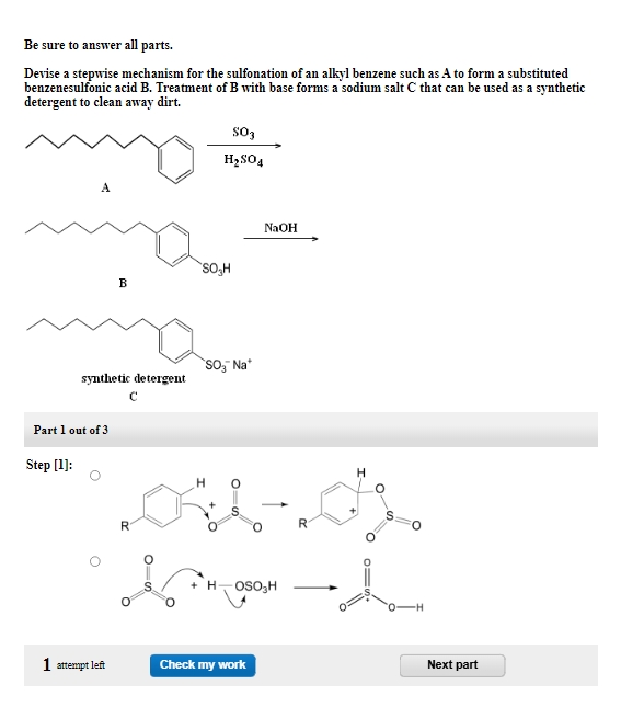 Solved Be sure to answer all parts. ﻿Devise a stepwise | Chegg.com