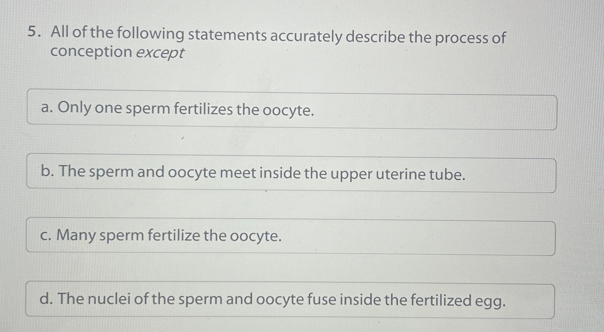 Solved All of the following statements accurately describe | Chegg.com