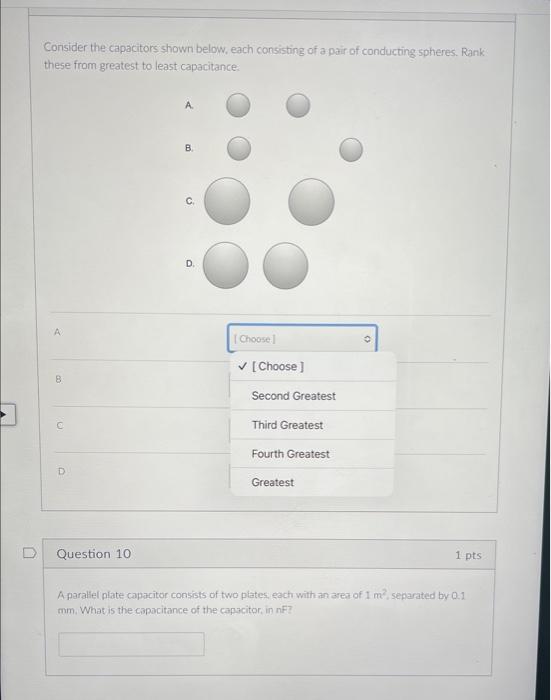 [Solved]: Consider the capacitors shown below, each consist