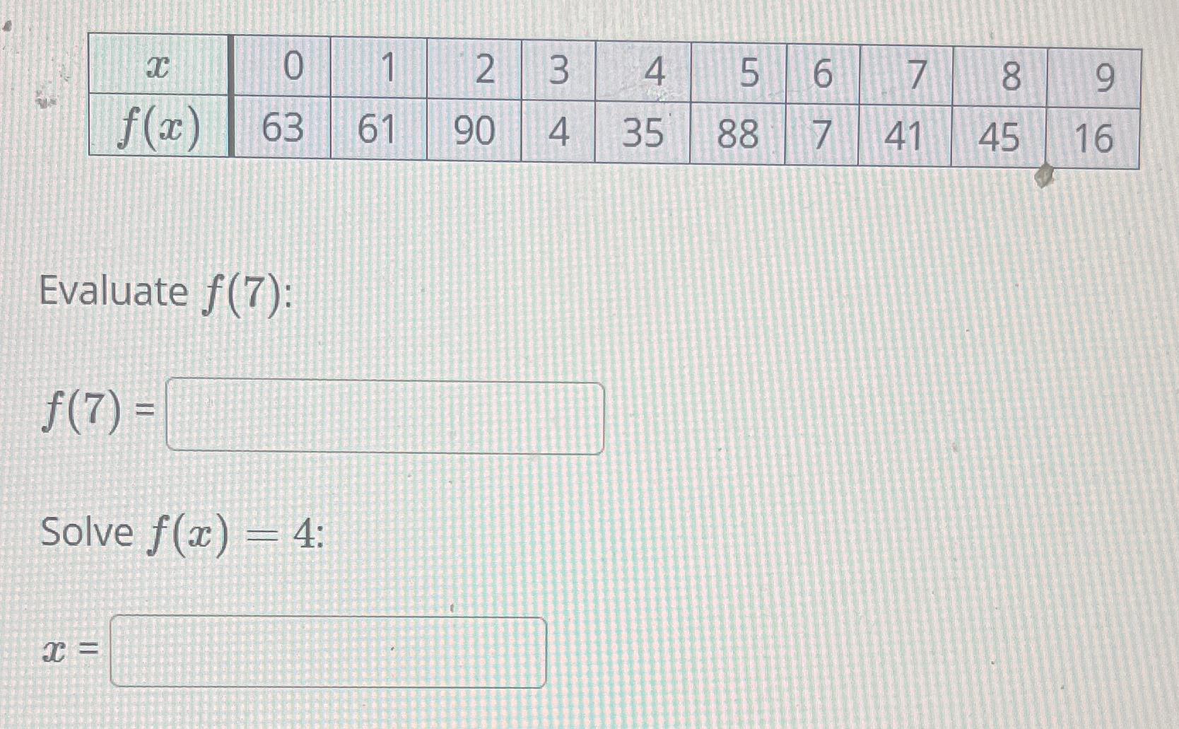 Solved Question | Chegg.com