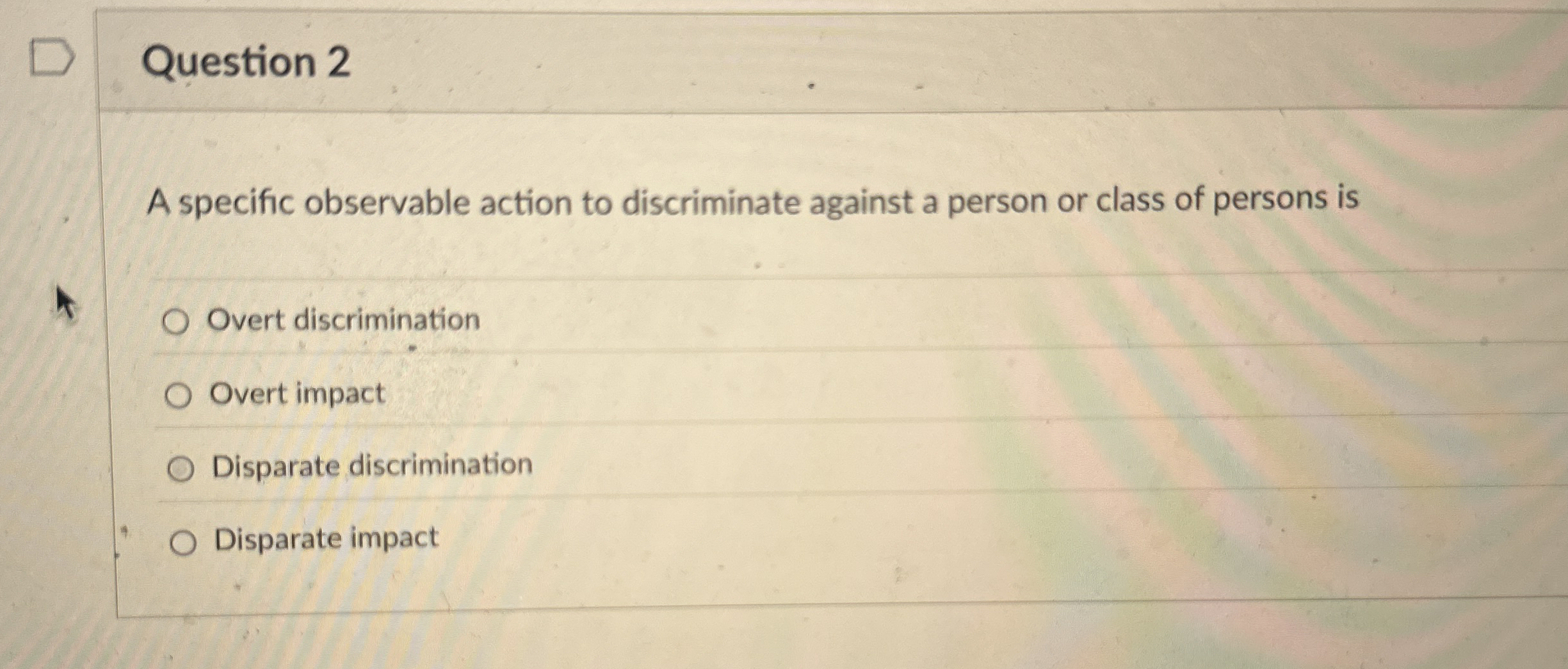 Solved Question 2A specific observable action to | Chegg.com